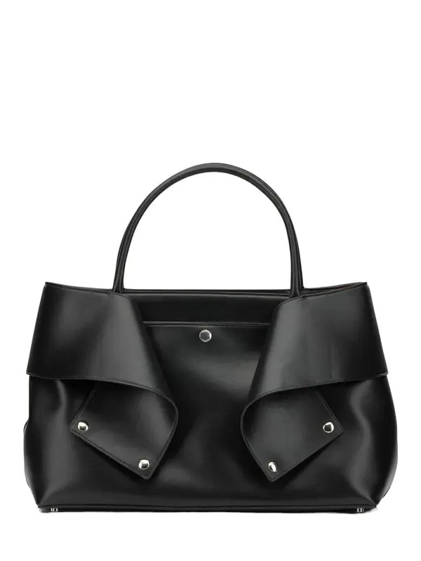 TOTEME Mercer Leather Tote Bag - Black