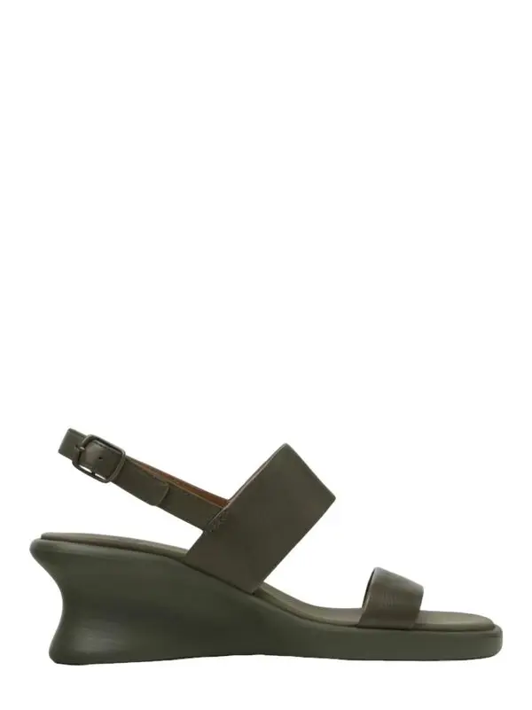 Camper Leather Sandals For Women - Green