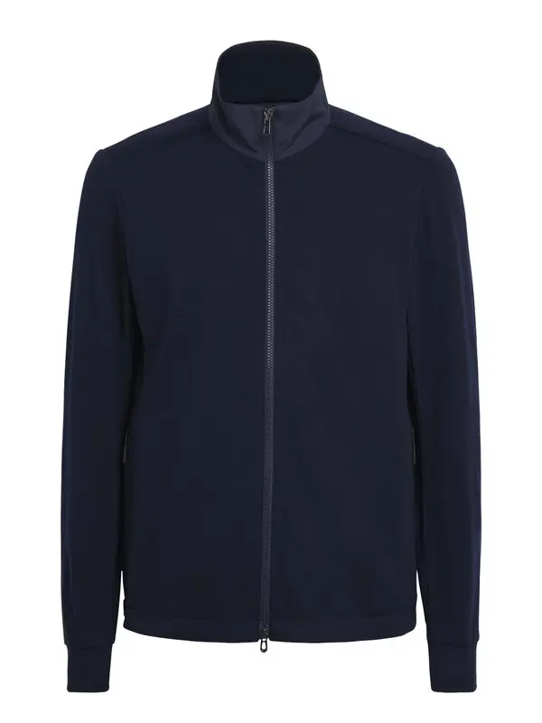 Sease Virgin Wool-blend Explorer Sweatshirt - Blue