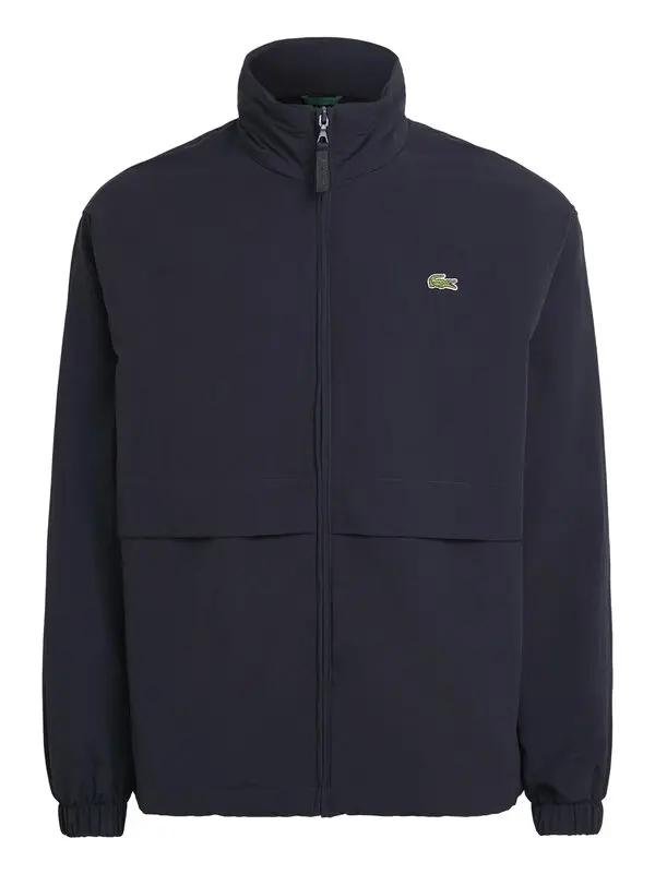 Lacoste Water-repellent Windbreaker - Black
