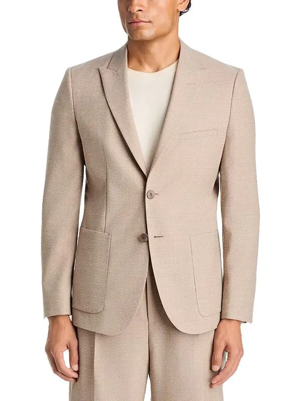 Hugo Boss Hugo Arti Wool Blend Extra Slim Fit Sport Coat - Medium Beige
