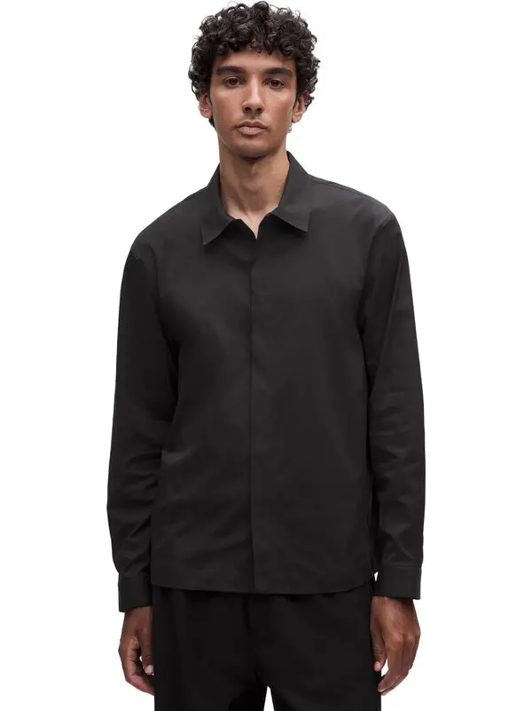 Lululemon Swift Twill Long-sleeve Shirt - Black