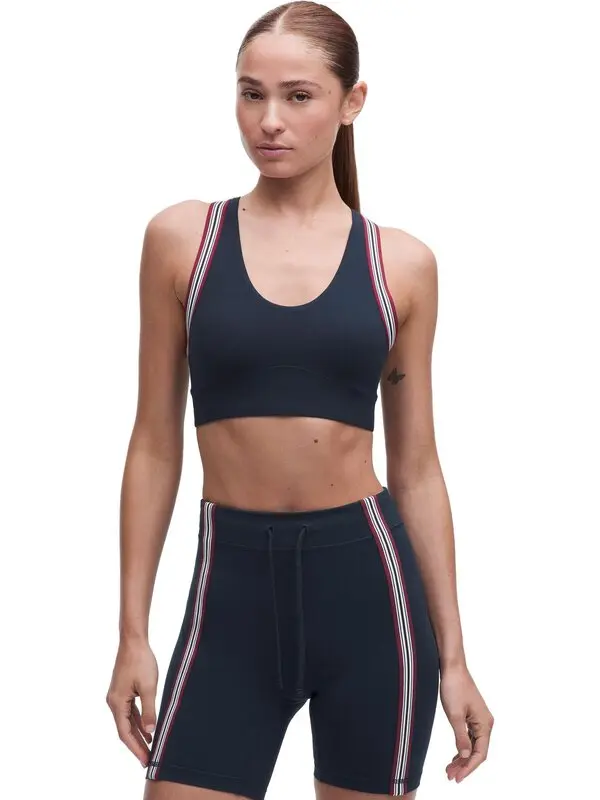 Lululemon Groove Yoga Bra Light Support, B/c Cup - True Navy