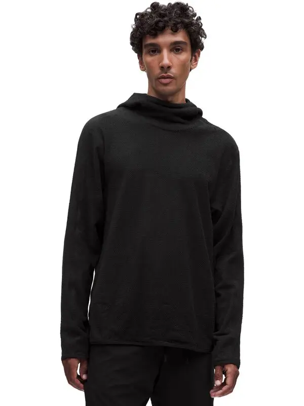 Lululemon Mesh Fleece Running Hoodie - Black