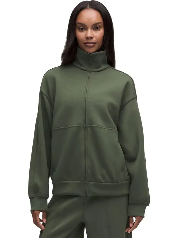 Lululemon Smooth Spacer Oversized Full Zip - Sassy Sage