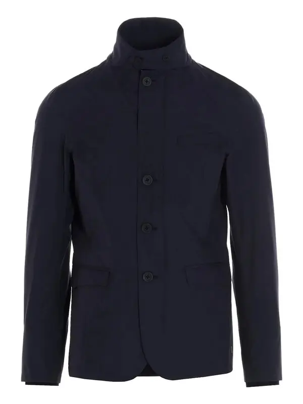 Herno High-neck Jacket - Blue