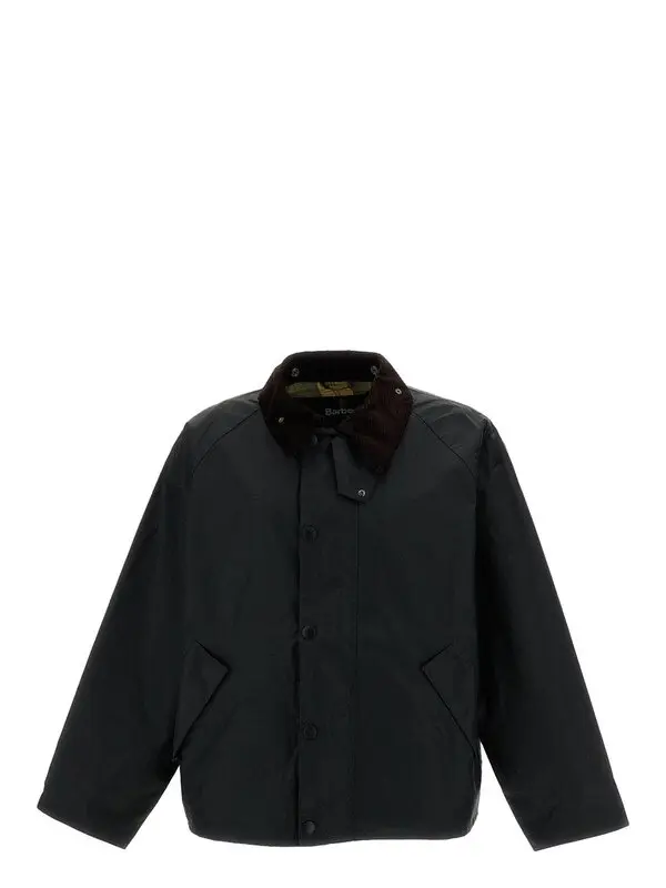 Barbour Giacca Cerata Os Transport - Green