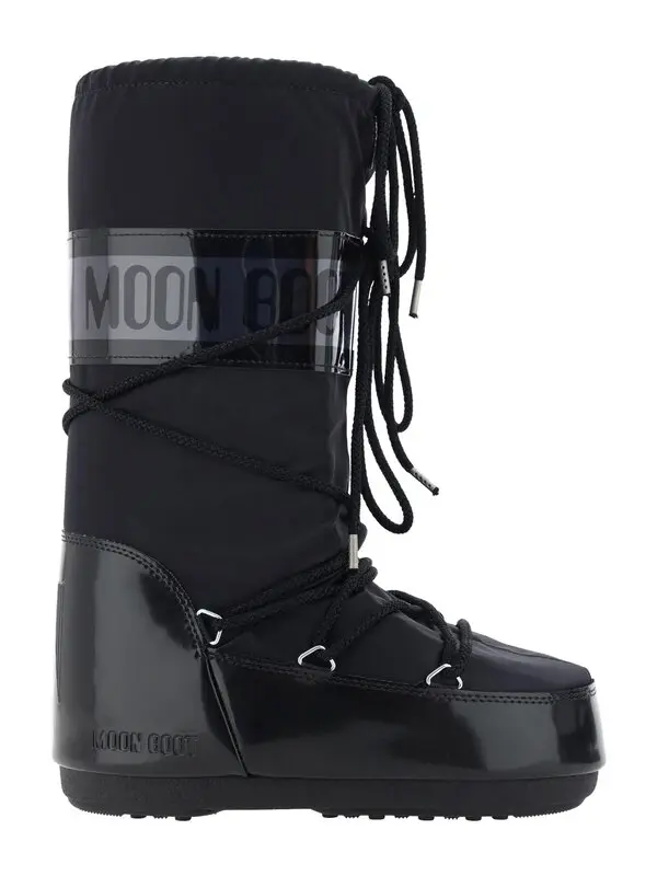 Moon Boot Icon Glance Boots - Black