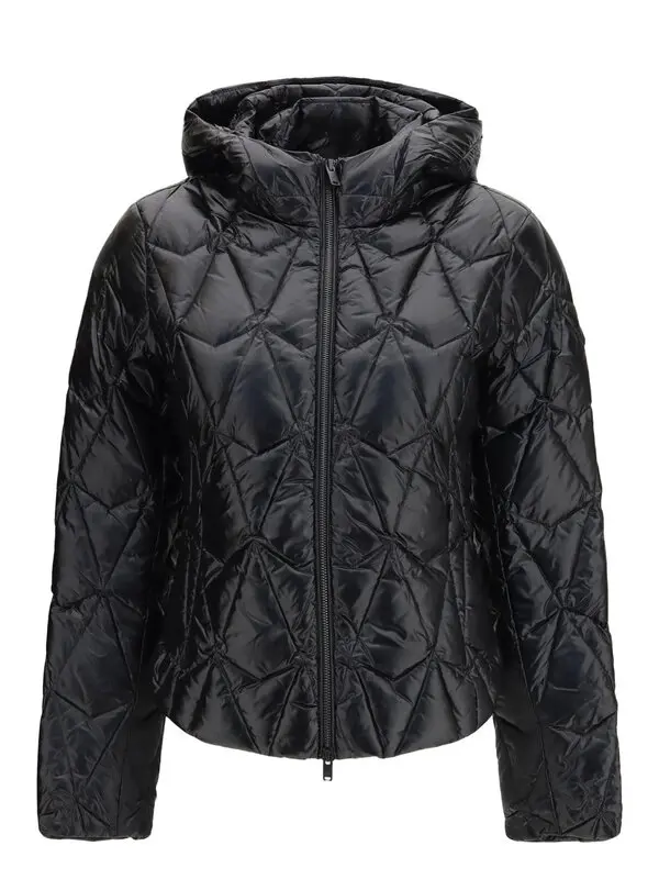 Moose Knuckles Ightweight Iceberg Quited Down Jacket Femae - Black