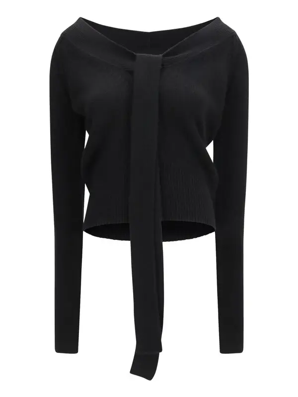 Ermanno Scervino Pure Cashmere Cardigan - Black