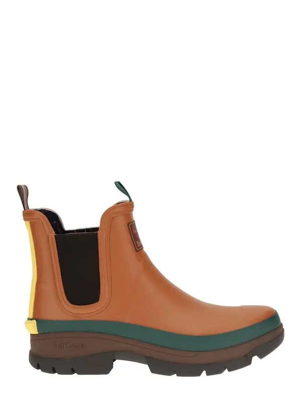Barbour X Paul Smith Chelsea Boots - Brown