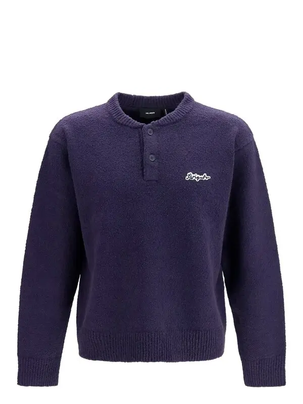 Axel Arigato Tag Crewneck Sweater Mae - Blue