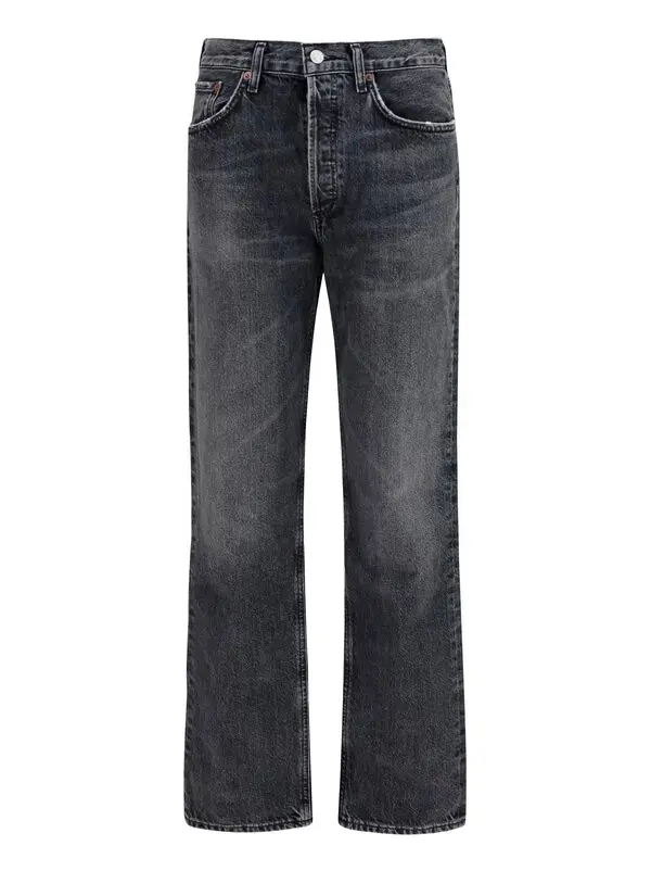 AGOLDE Vintage Straight-leg Jeans - Grey