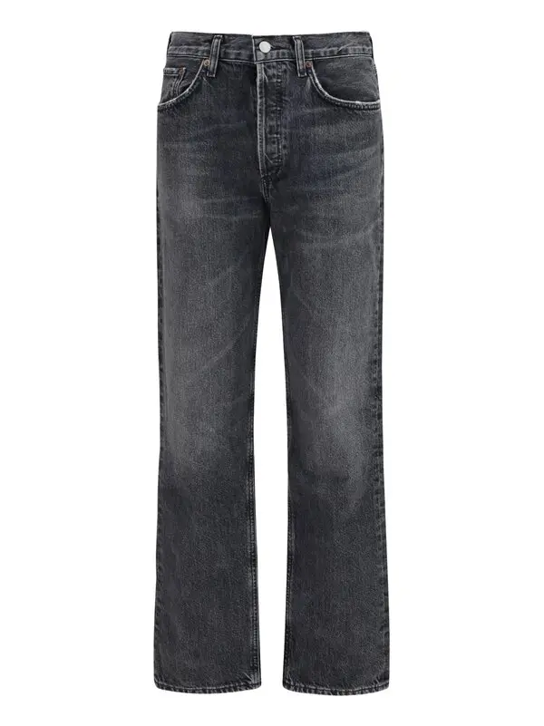 AGOLDE Vintage Straight-leg Jeans - Grey