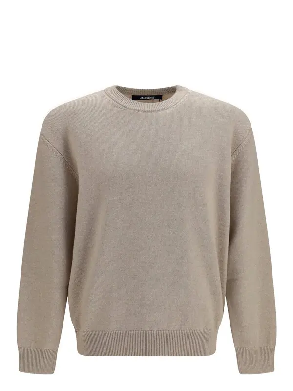 Jacquemus A Maie Mouin Sweater Mae - Beige