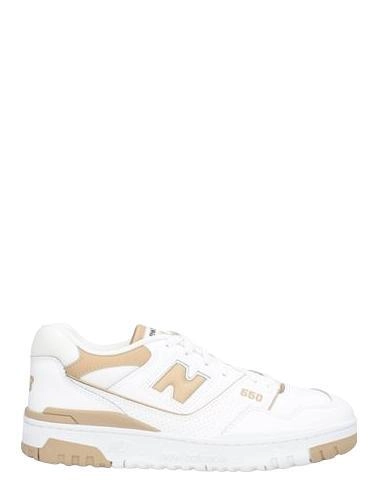 NEW BALANCE Sneakers Size Leather - White