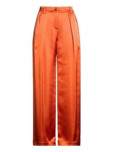 INES DE LA FRESSANGE PARIS Pants Rust Size Polyester, Elastane - Red