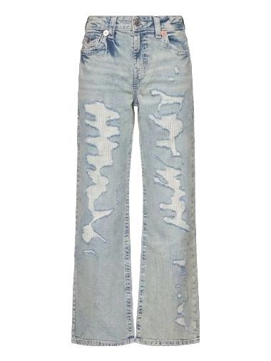 True Religion Jeans Size Cotton, Elastane - Blue