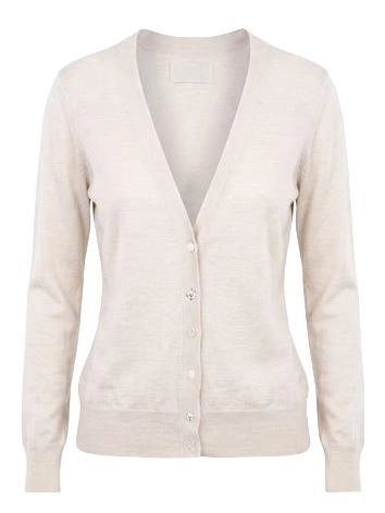 Zadig&Voltaire Cardigan Ivory Size Merino Wool - White