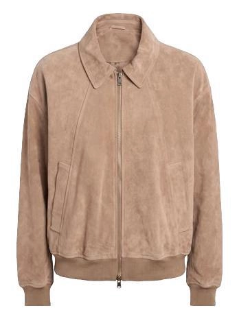 STREET LEATHERS Jacket Size Leather - Beige
