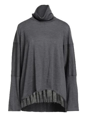 Liviana Conti Turtleneck Size Virgin Wool - Grey