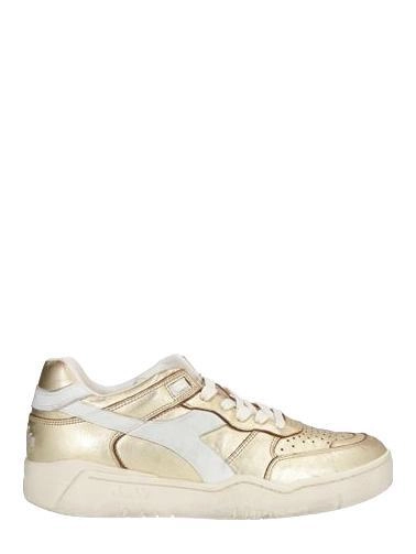 DIADORA Sneakers Platinum Size Leather - Grey
