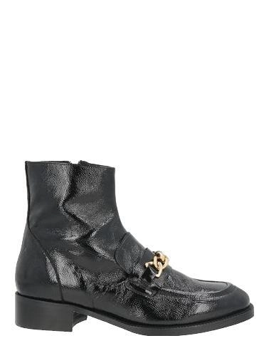 Cosmoparis Ankle Boots Size Leather - Black