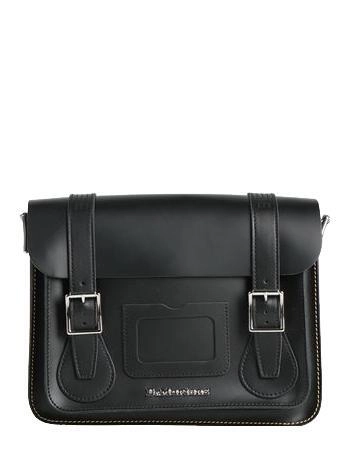 Dr. Martens 11" Leather Satchel + Kiev+smooth" Handbag Cow Leather - Black