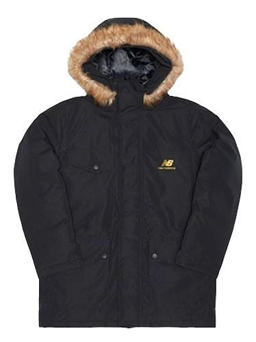 NEW BALANCE Parka Jacket Asia Sizing - Black