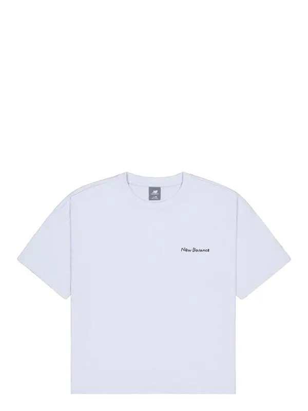 NEW BALANCE X Tombonia Skateboarding Graphic T-shirt Asia Sizing - Light Blue