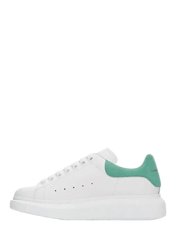 Alexander McQueen Low-top Larry Sneakers 'white Green - White/green