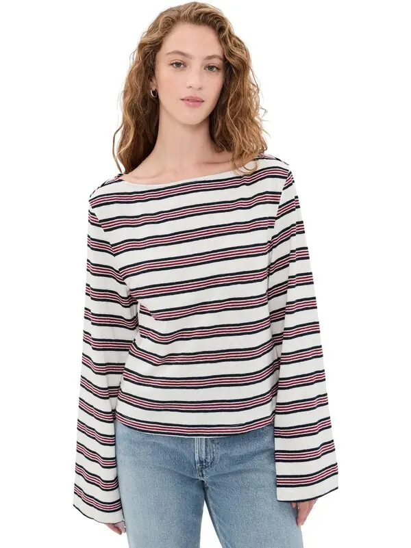 VRG GRL Juliana Top - Stripe