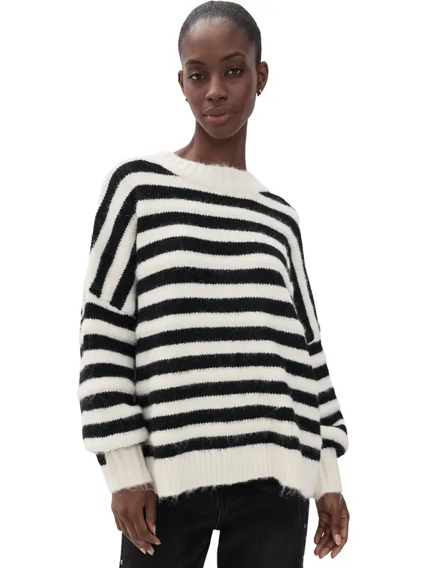 VRG GRL Sam Knit Sweater - Stripe