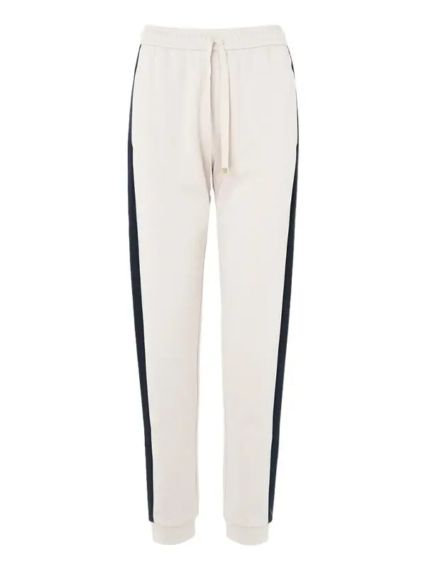 Max Mara Drawstring Elastic Waist Sweatpants - Nude