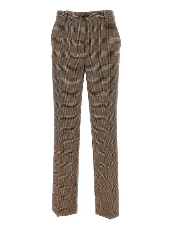 PAROSH Pantaloni A Quadri - Multicolore