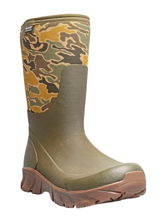 Bogs Arcata Ii Tall Waterproof Boot - Olive Multi