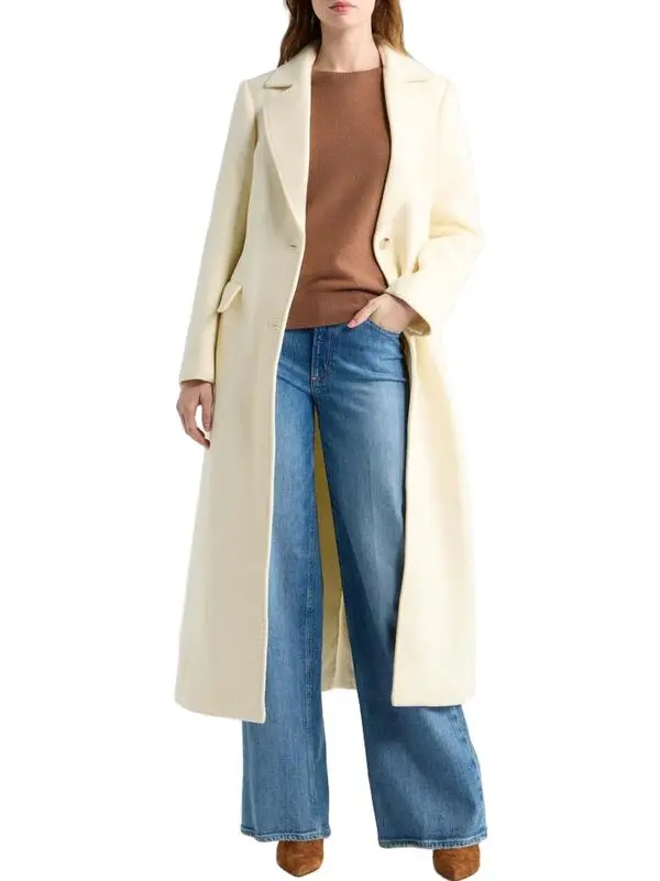 Mackage Corazon Wool Coat - Cream