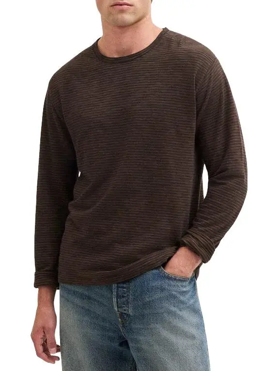 Madewell Long Sleeve Jacquard T-shirt - Stripe