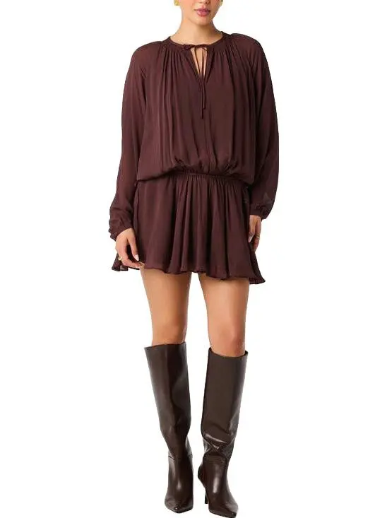 Astr The Label Stacey Minidress - Plum