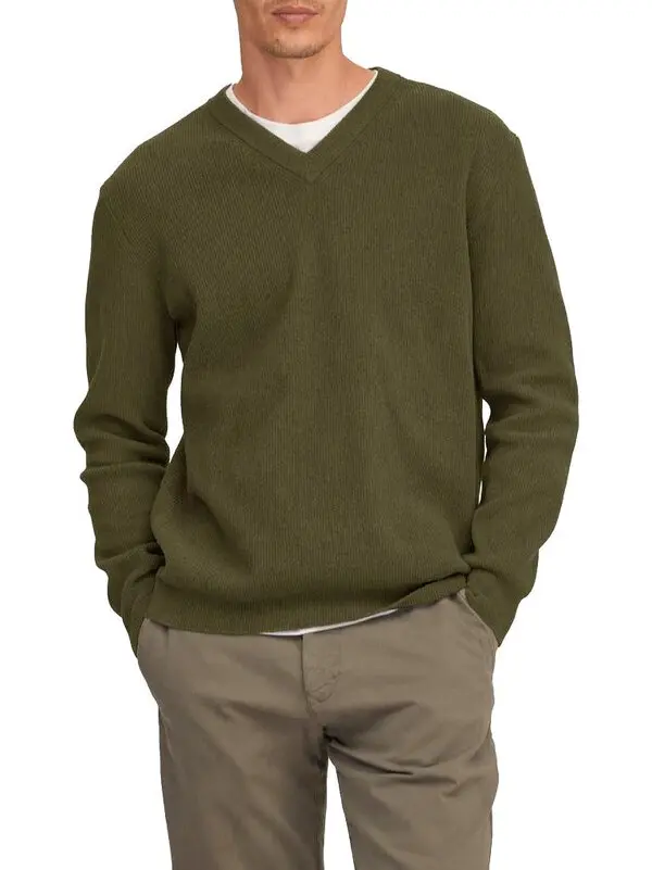 Nn07 Danny V-neck Sweater - Shadow Moss