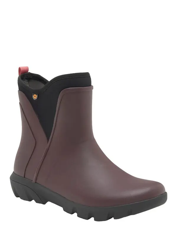 Bogs Sauvie Ii Chelsea Boot - Wine