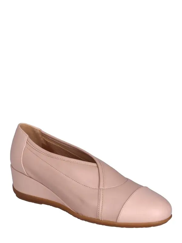 GIOVANNI FABIANI Wedge Pump - Nude