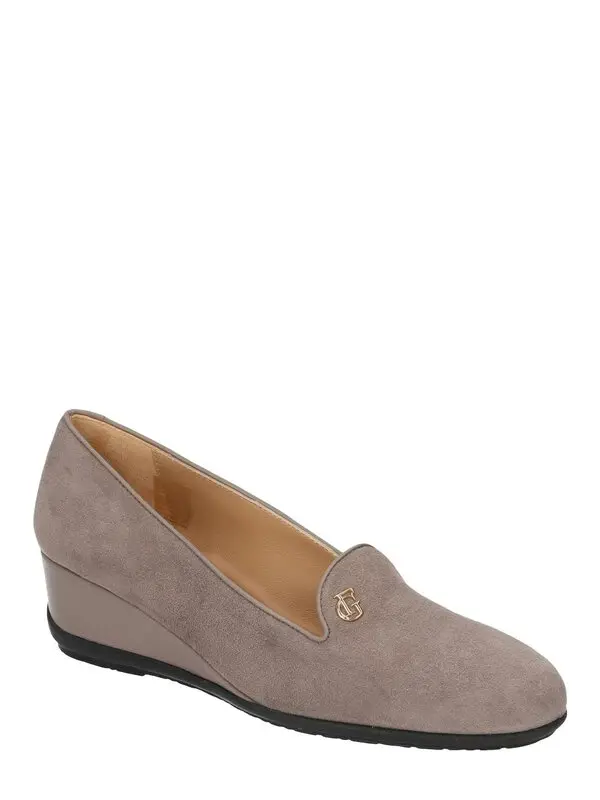 GIOVANNI FABIANI Wedge Pump - Smoke