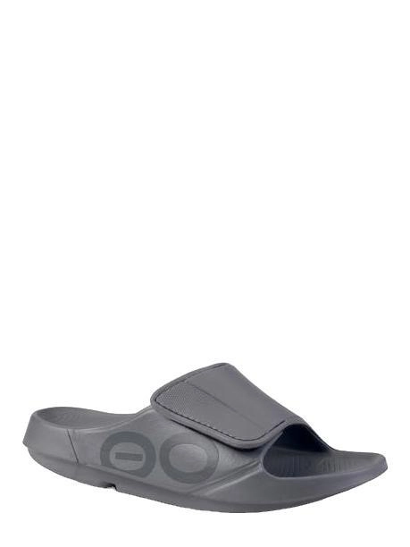 OOFOS Ooahh Sport Flex Slide Sandal - Slate