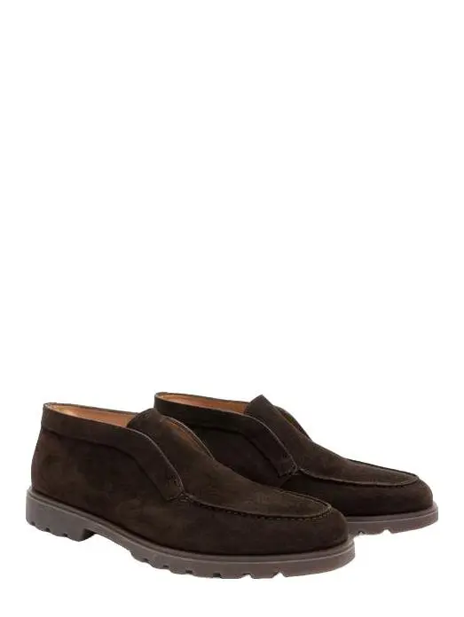 Robert Barakett Darcy Suede Leather Boot - Chocolate