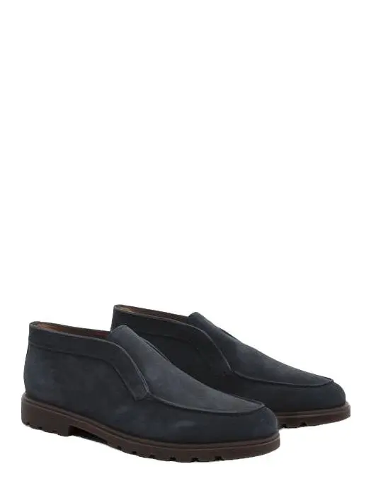 Robert Barakett Darcy Suede Leather Boot - Navy