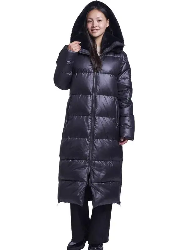 BLUE DUCK Down Coat - Black
