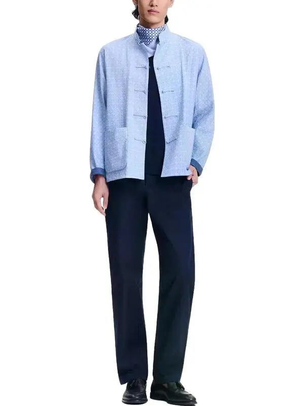 Shanghai Tang Tang Reversible Jacket - Blue