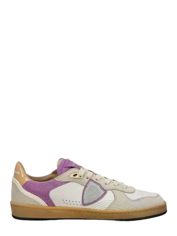 Philippe Model Leather Low-top Sneakers - Neutrals