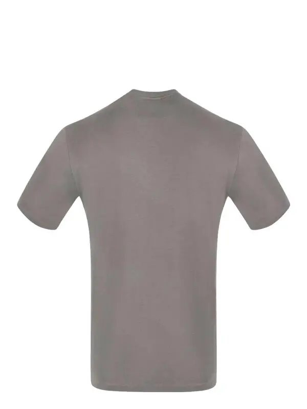 C.P. COMPANY 30/1 Jersey Short Sleeve Logo Patch T-shirt - Grey